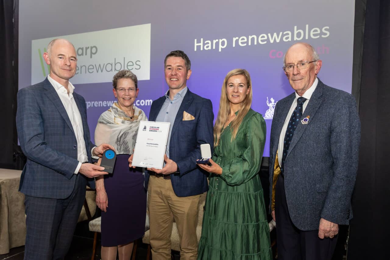 Harp Renewables Wins SME Award for Circular Economy Impact